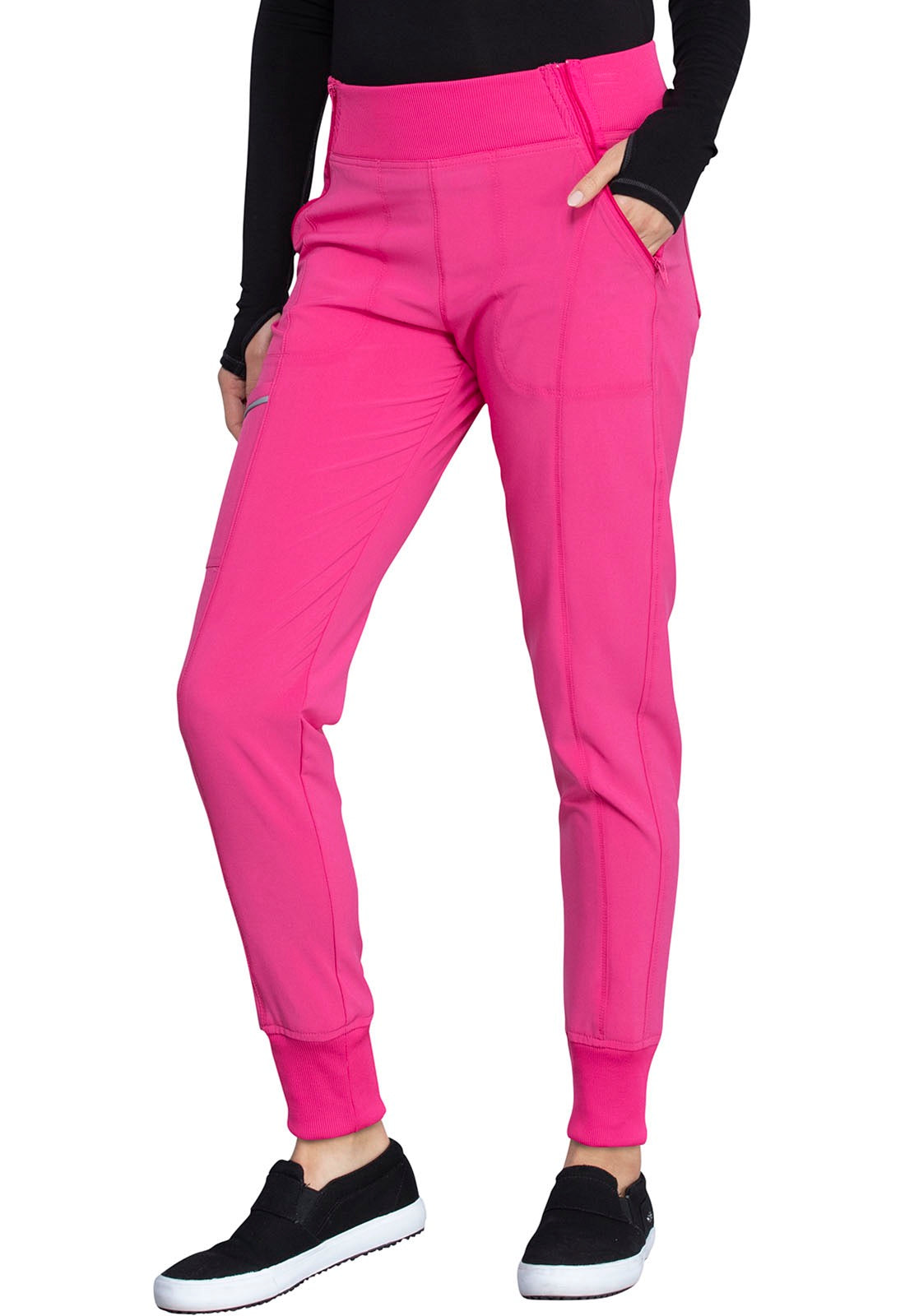 Cherokee Infinity Women's Elastic Waist Jogger Scrub Pants #CK110A ...